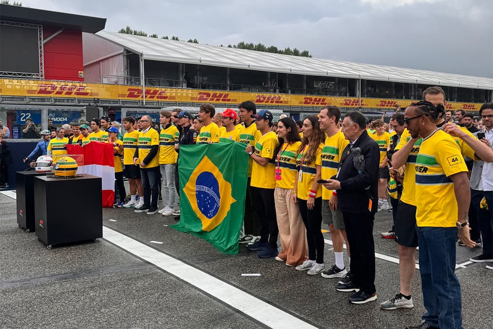 Vettel comanda caminhada de tributo a Senna e Ratzenberger em Ímola ...