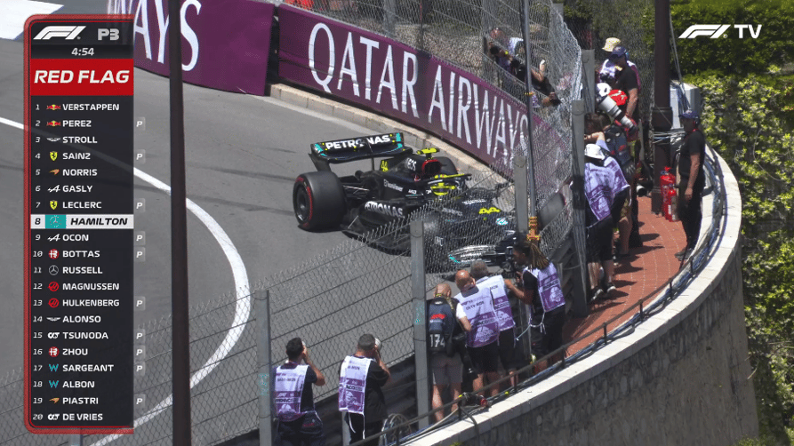 Hamilton bate na Mirabeau e abrevia TL3 da F1 em Mônaco - Notícia de ...