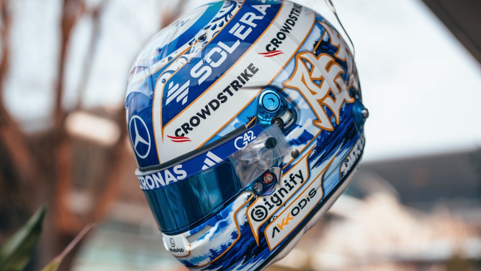 Russell exalta cultura chinesa em capacete especial - Notícia de F1 ...